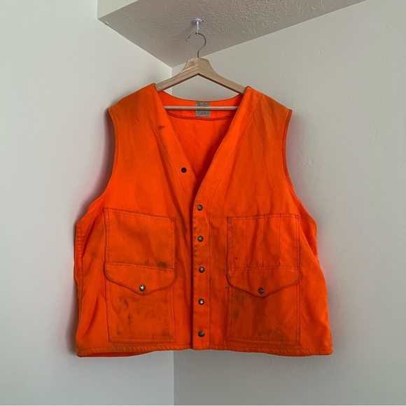 Filson | Jackets & Coats | Vintage Filson Made In Usa Hunting Vest ...